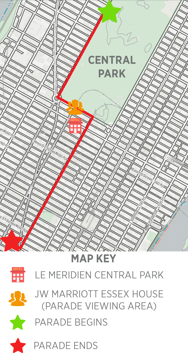 2021 Macy’s Parade SET Map | NIU Alumni Travel | Official NIU Alumni ...
